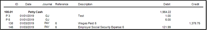 Drake Accounting - General Ledger Report