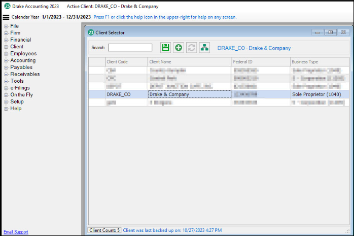 Drake Accounting - Professional or Forms Edition