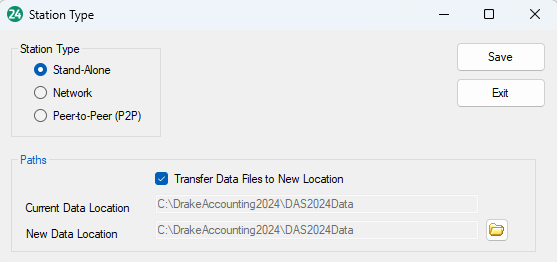 Drake Accounting - Default Backup and Data Paths
