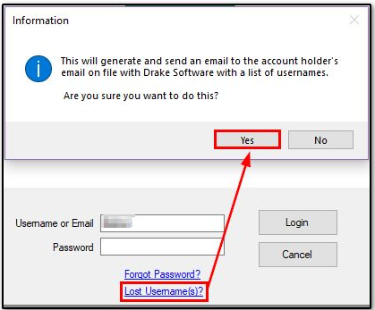 Drake Accounting - Security - User IDs and Passwords