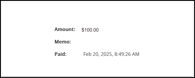 Drake Pay - Payment Requests - Taxpayer View
