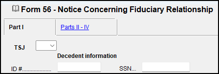 Drake Tax - 56: Notice Concerning Fiduciary Relationship