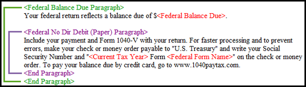 Drake Tax - Communications Editor - Full Edit and Outline Edit